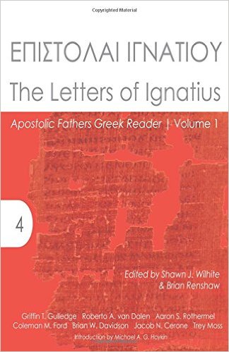 Winner of The Letters of Ignatius | ἐνθύμησις